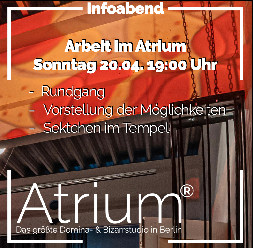infoabend-zur-arbeit-im-bdsm-studio-atrium | Domina.guide